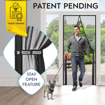 Heavy Duty Magnetic Mesh Screen Door – AUGO